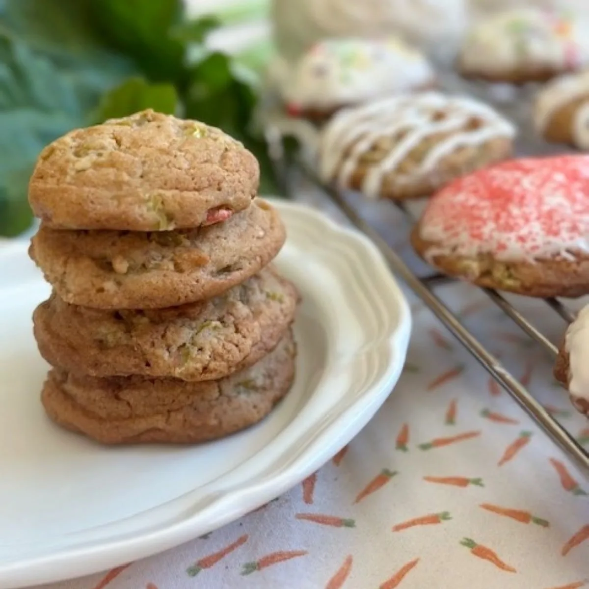 These Unique Rhubarb Cookies Are Delicious | GB's Kitchen