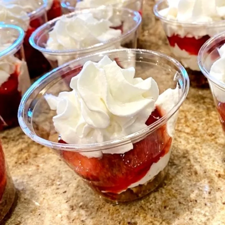 You’ll Love Do-Ahead Strawberry Pretzel Dessert Cups | GB's Kitchen